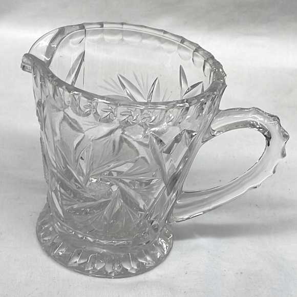 crystal | Dining | Vintage Leaded Crystal Glass Elegant Clear Glass ...